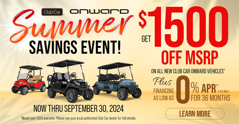 Golf Car Specials and Promotions | Foursom Golf Cars